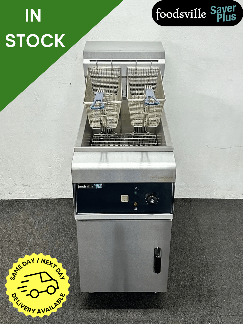 NEW Foodsville Saver Plus One Pan Two Basket Fryer - Single Phase ...